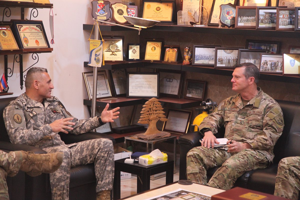 BG Makhoul of the Lebanese Special Forces hosted Brig. Gen. Tudor and ...