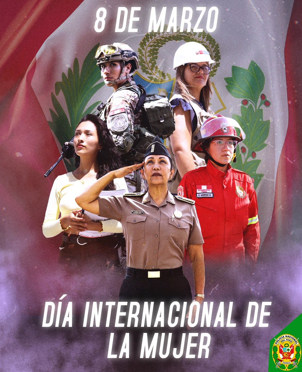 Policía Nacional Del Perú On Twitter Hoy 8demarzo Conmemoramos El