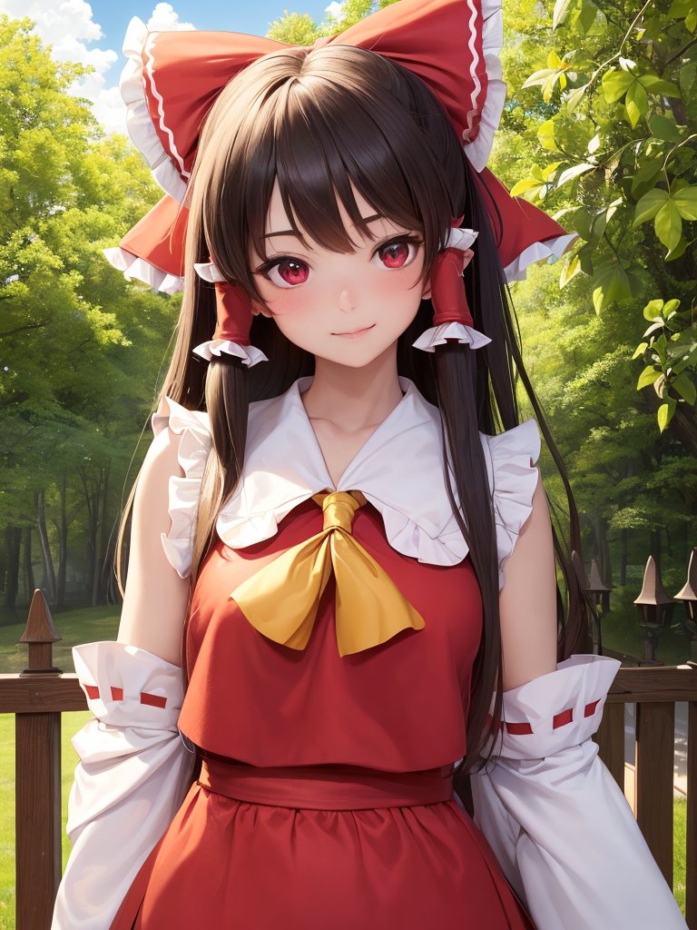 Reimu Hakurei #AIart #AIイラスト #touhou #東方Project #aiart #aiイラスト #touhou ...