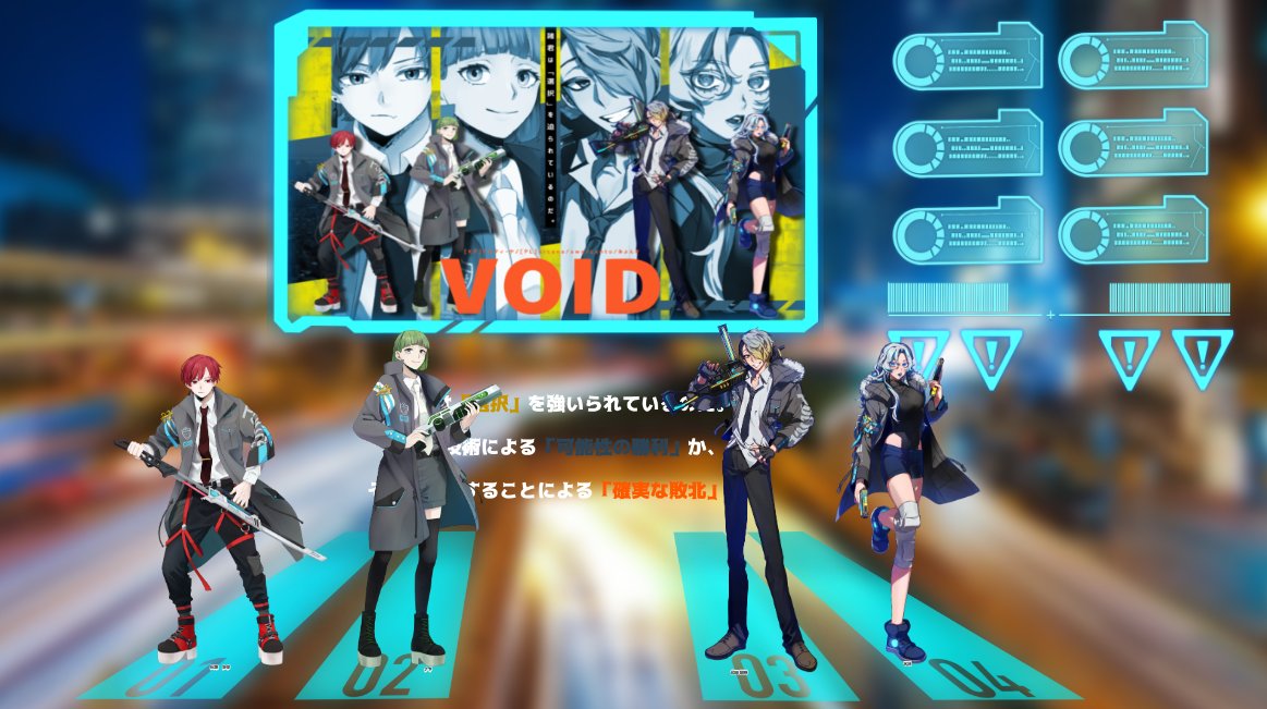 Lento on Twitter: "クトゥルフ神話TRPG〔 VOID 〕 ¦ KP ┗トルティーヤ ¦ HO1 新米刑事 ┗ 灰塚歩夢 / arcana ¦ HO2 新型アンドロイド ┗ ...