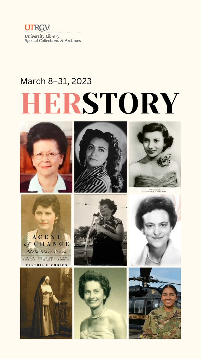 UTRGV Library on Twitter: "Happy #internationalwomensday March may be ...