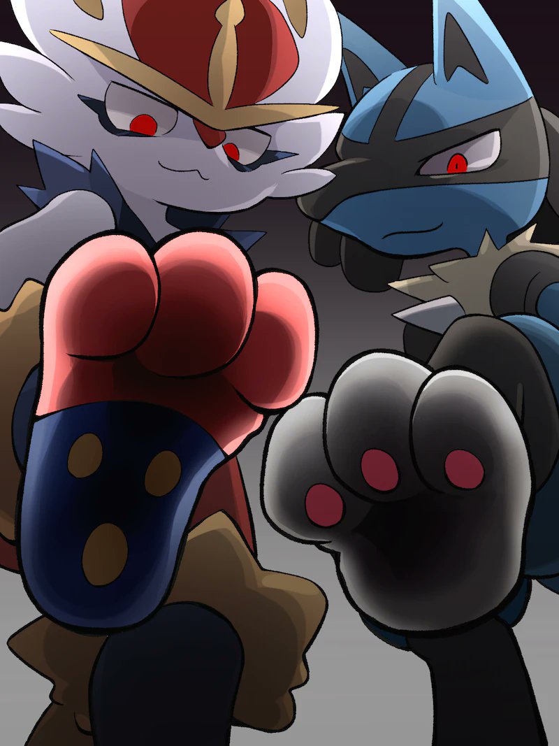 Bun loving Yosh on Twitter: "These two are cute but also dangerous together~ Skeb commission ...