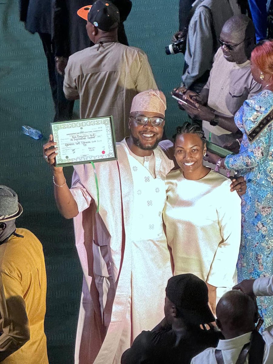 Hon. Olamijuwonlo Akala (JP) on Twitter: "My Certificate of Return as Member-Elect, Federal ...