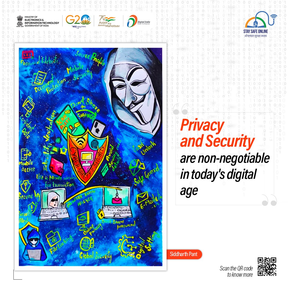 Mygovindia On Twitter Congratulations Siddharth Privacy And Security Are Non Negotiable In