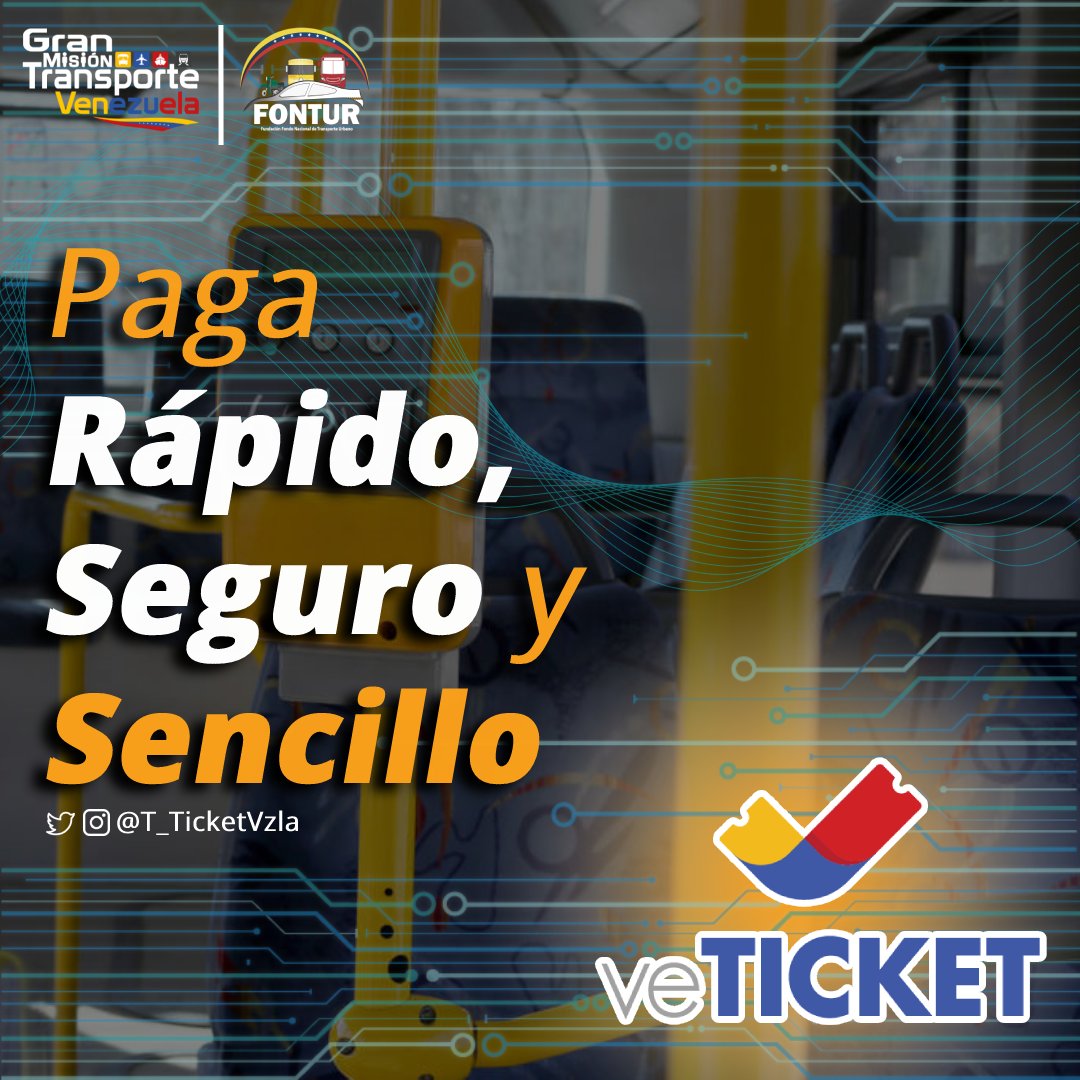 T Ticket On Twitter ๐๐๐ ๐ ๐ซรก๐ฉ๐ข๐๐จ ๐รก๐๐ข๐ฅ ๐ฒ ๐ฌ๐๐ ๐ฎ๐ซ๐จ ๐ Paga Tu Pasaje