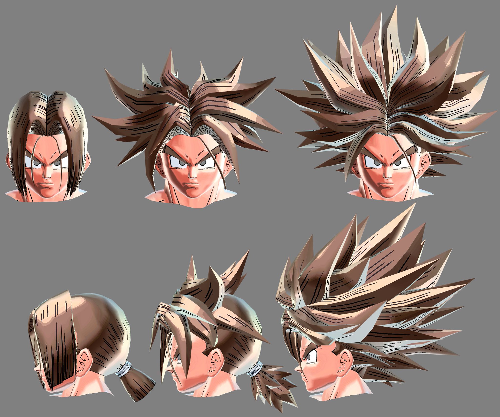ContonMods on Twitter: "Ponytail Trunks Hair and the "Indian" Hairstyle for Male CaCs coming to ...