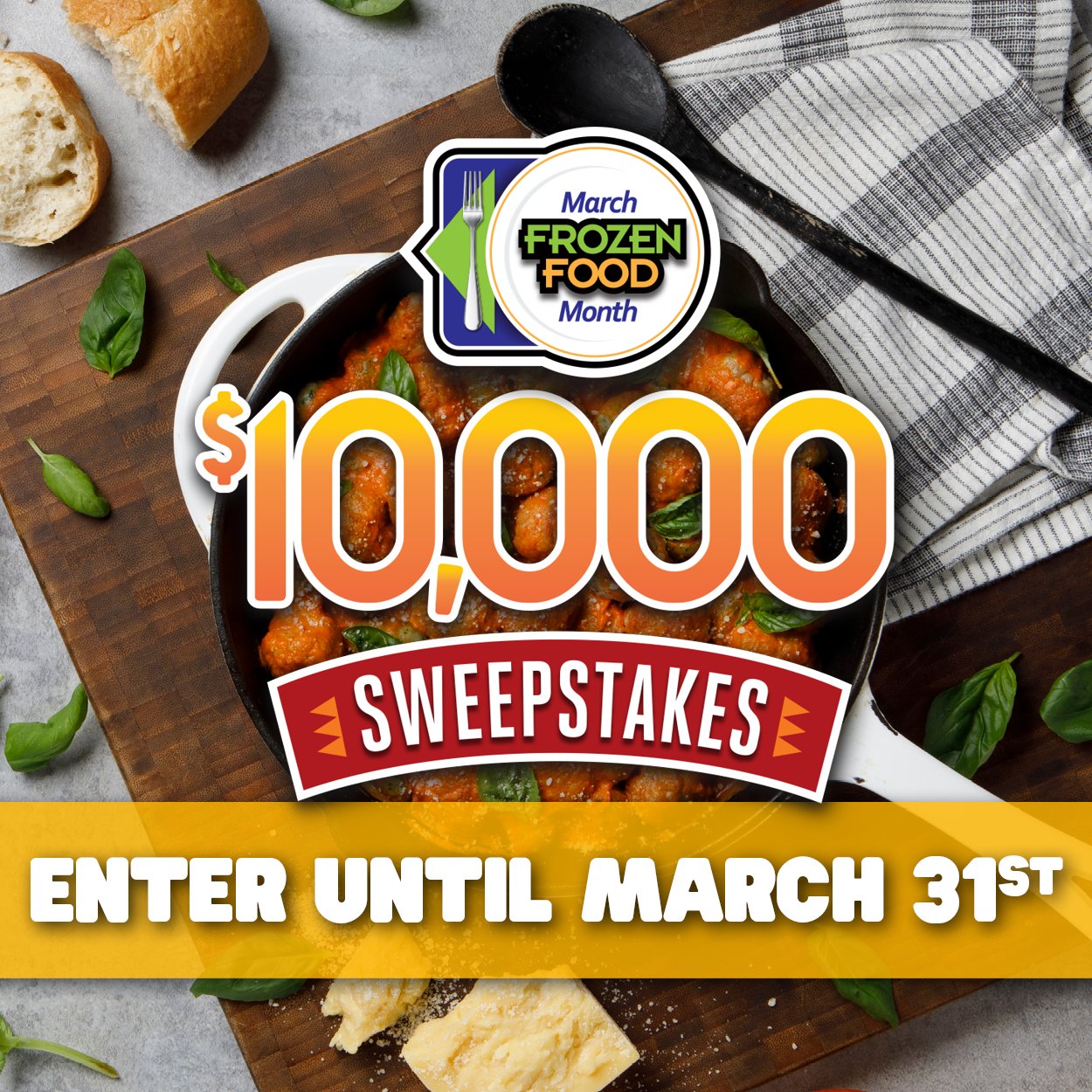 Easy Home Meals on Twitter: "Ready to win big? Enter our March Frozen Food Month $10,000 ...