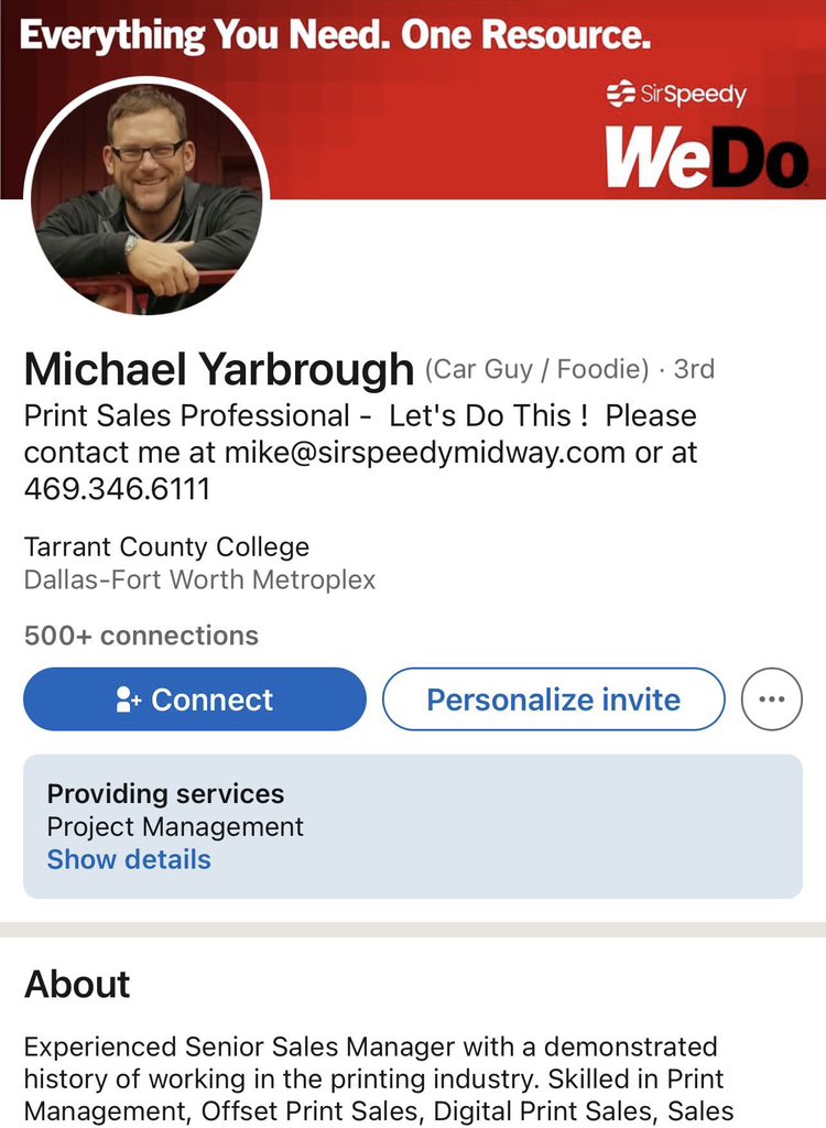 StopAntisemitism on Twitter: "Update: this bigot’s employer (Sir Speedy in Carrollton, TX) has ...