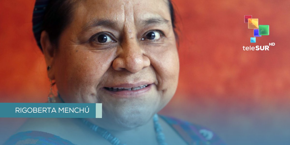 Conocida por su labor como defensora de los derechos humanos, Rigoberta ...