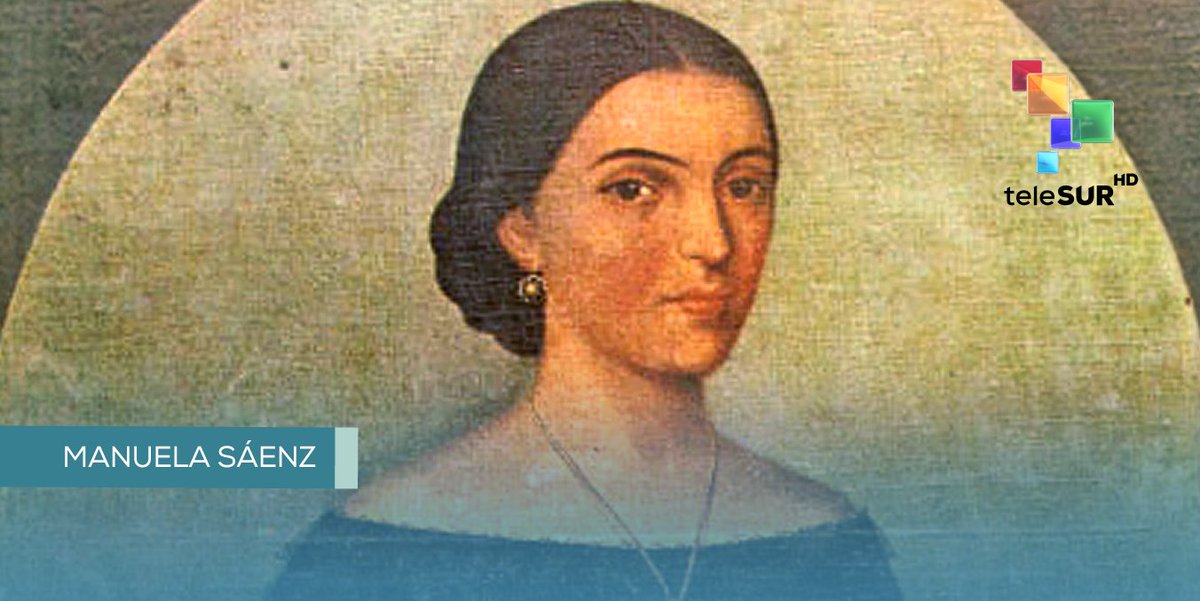 La ecuatoriana Manuela Sáenz, también conocida como “La libertadora del ...