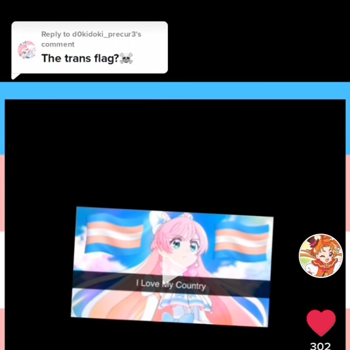 holly | hirogaru sky precure so real on Twitter: "just saw a transphobic precure fan on tiktok ...