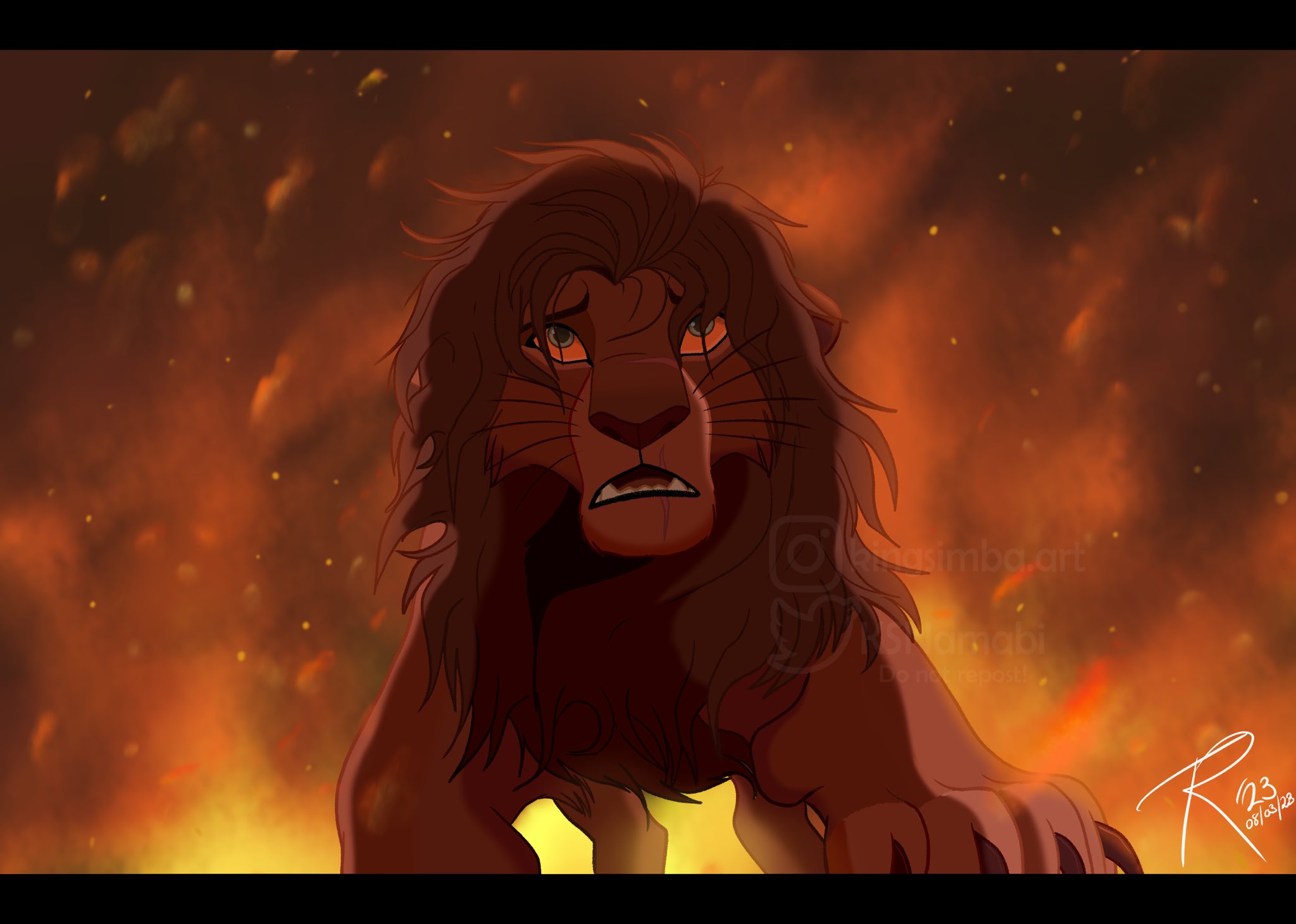 The Lion King Fan Art Kopa