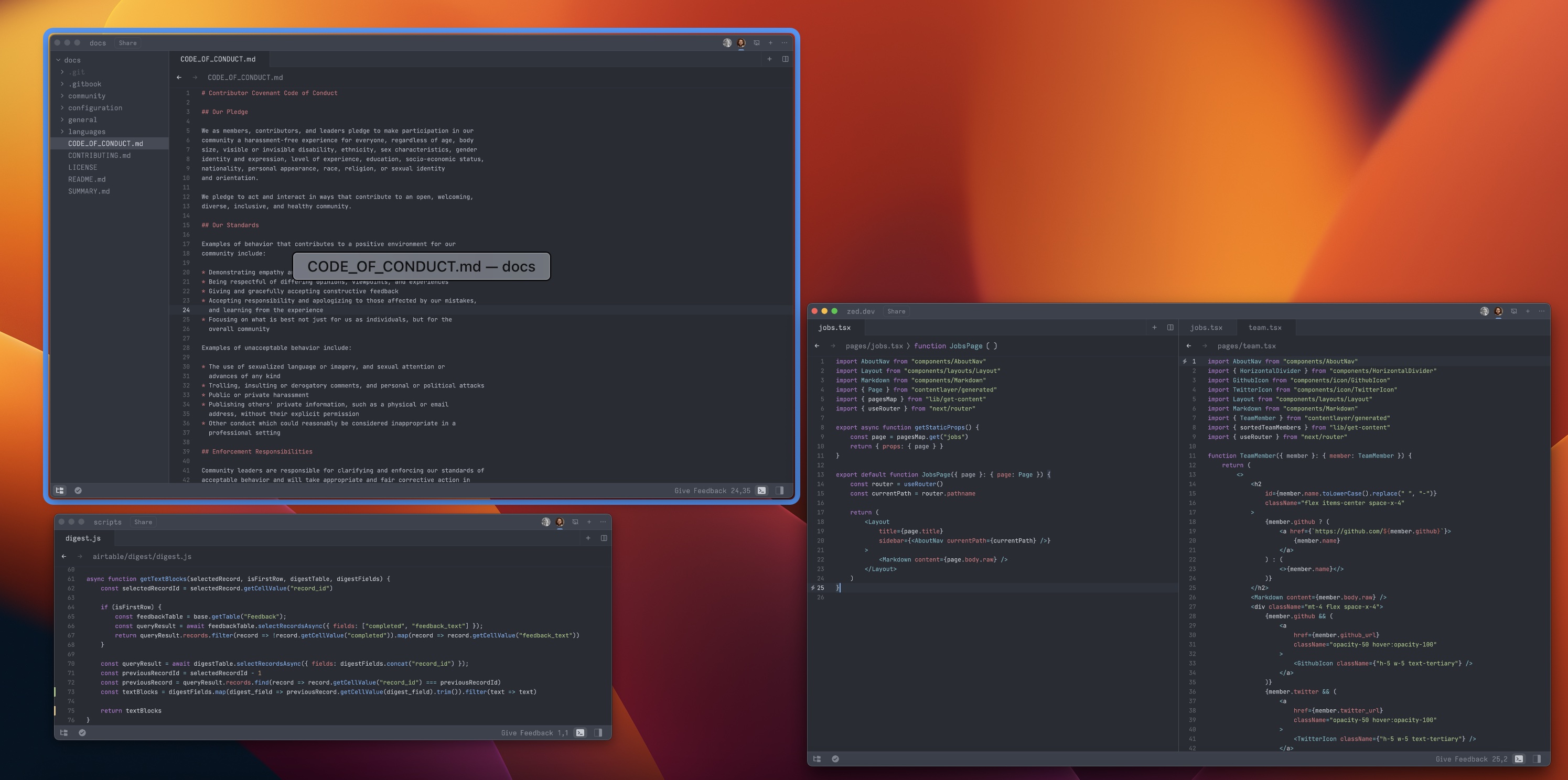 Zed on Twitter: "We're all home from the Zed Industries Summit and back on track with the ...