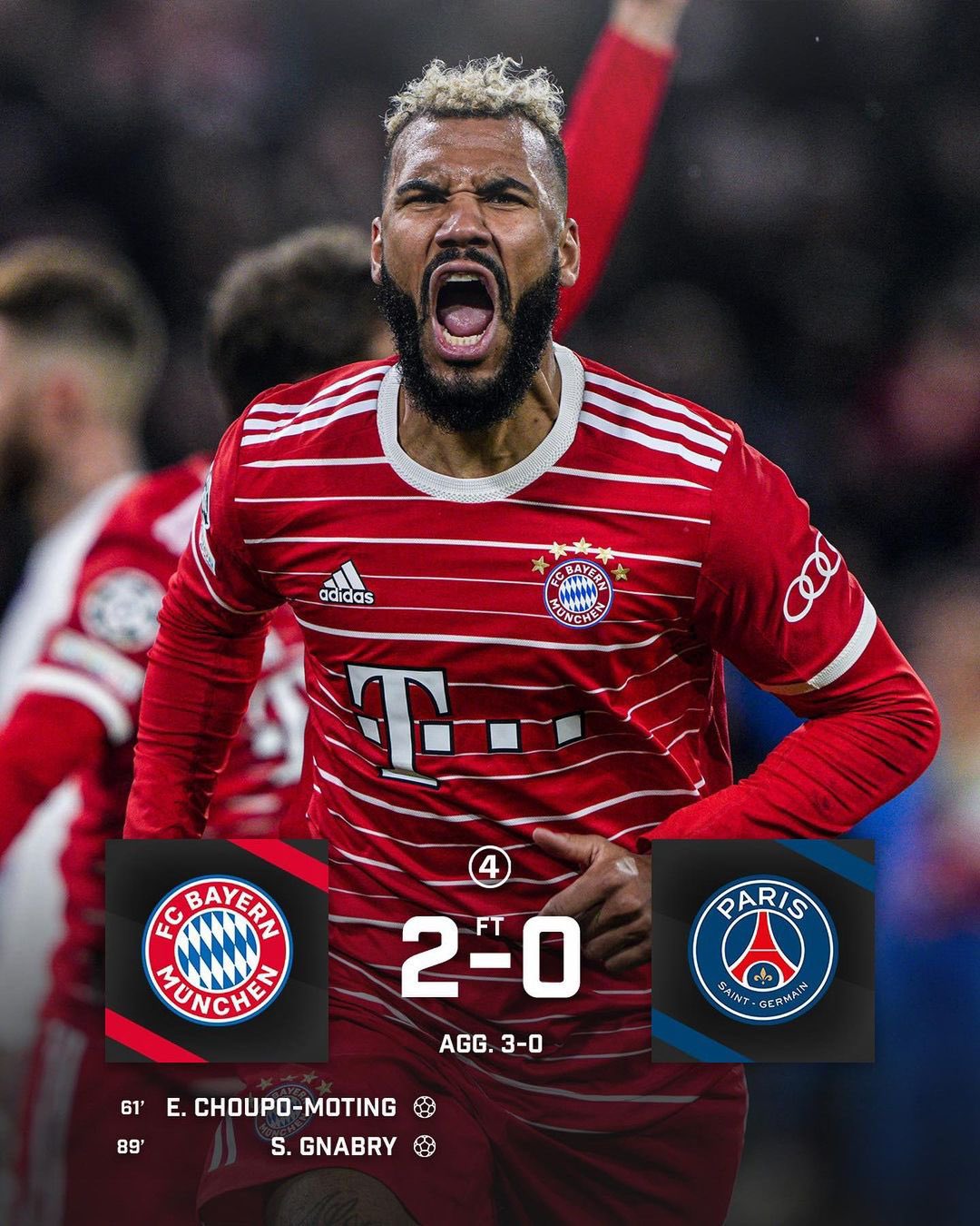 433 on Twitter: "BAYERN SEND PSG OUT 🥨🍻 https://t.co/0MYpuaeF4A" / Twitter