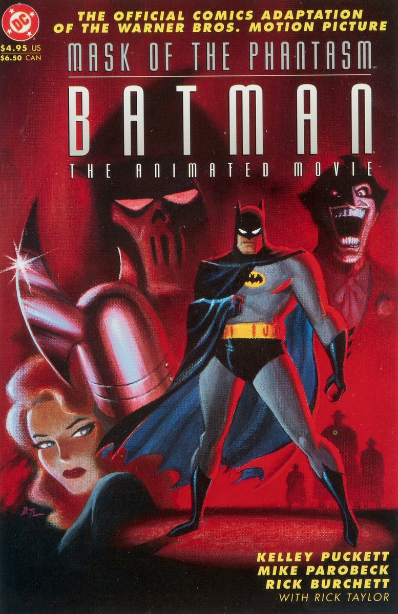 Cool Comic Art on Twitter: "Batman: Mask Of The Phantasm (1994) cover by Bruce Timm"