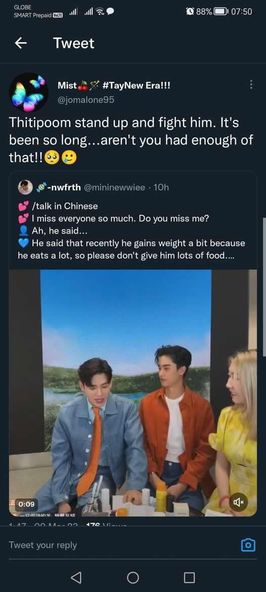 Natt 🍒 on Twitter: "RT @befiercetaynew: This account blaming and accused tay tawan for body ...