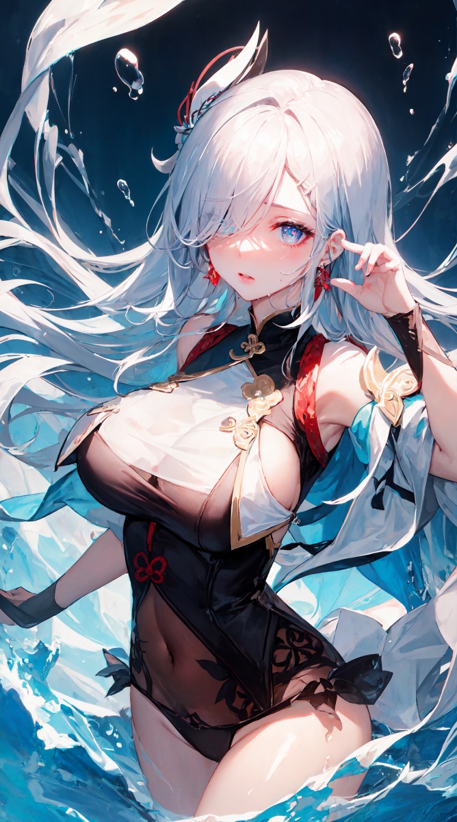 9ty9t on Twitter: "申鶴 神女 #4 #原神 #Genshinimpact #女の子 #AIイラスト #申鶴 #申鹤 #巨乳 #このおっぱいで仙女は無理でしょ https ...