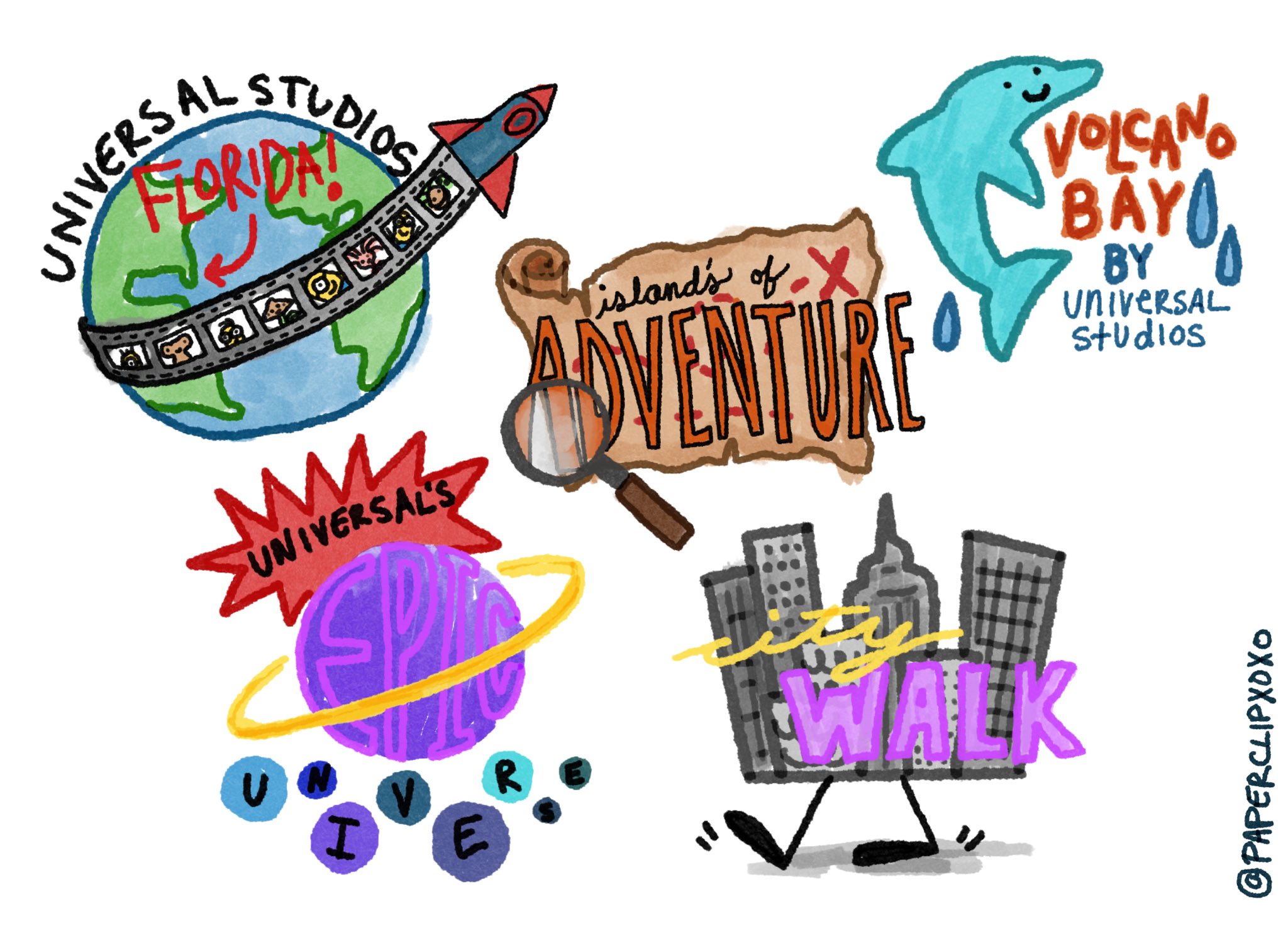 Universal Studio Logo Clip Art