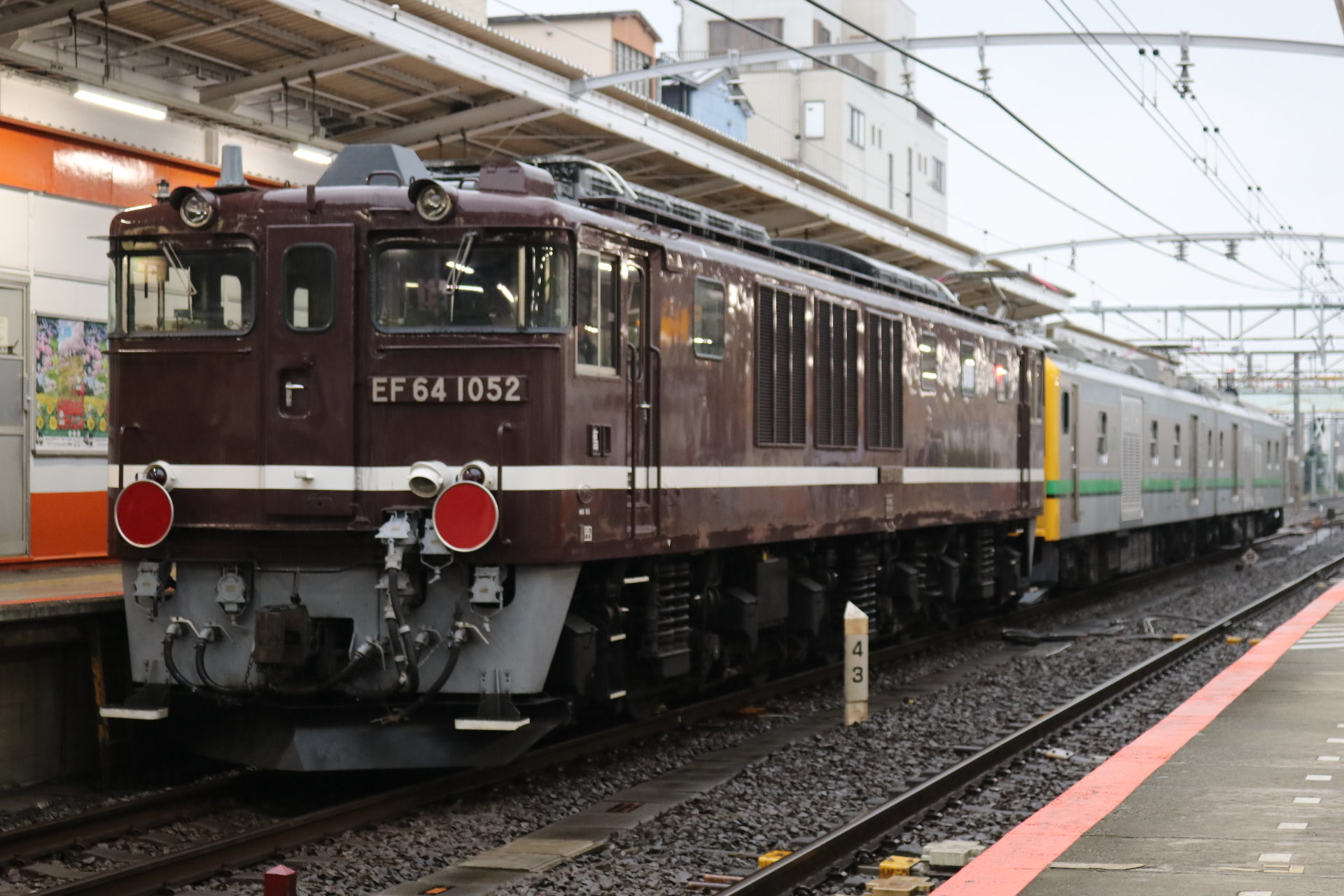 信州鉄道 on Twitter: "死重訓練 EF64 1052+クモヤE493 https://t.co/KGjBALspNh" / Twitter