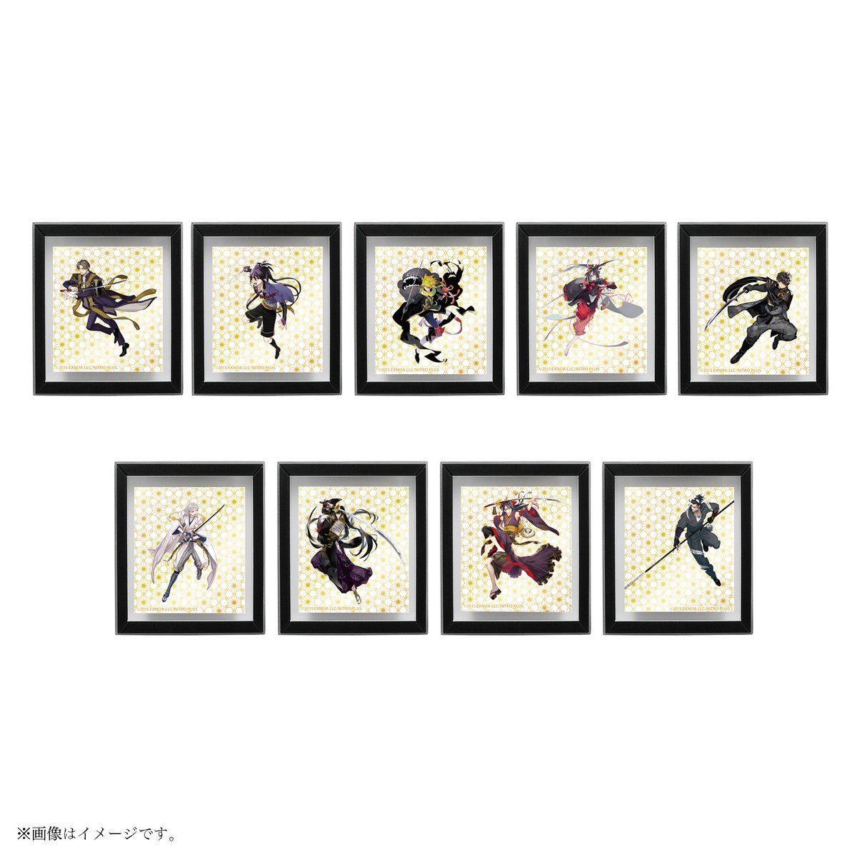 刀剣乱舞 本丸通信 【公式】 On Twitter Rt Toukenyorozuya 【🌸新商品紹介🌸】 刀剣乱舞 Onlineミニ額縁マグネット五周年記念祝画9種税込各700