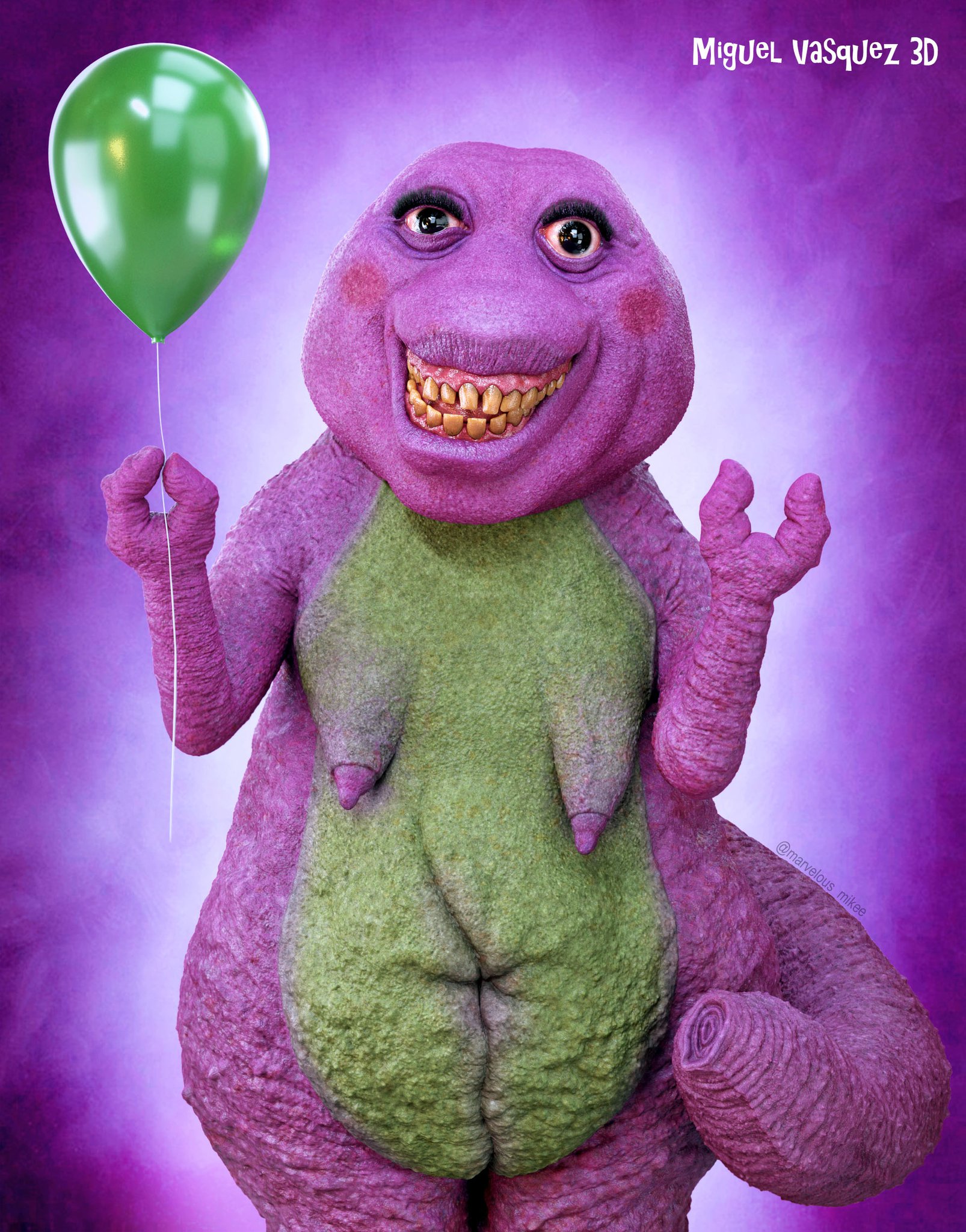 Colers Scary Barney