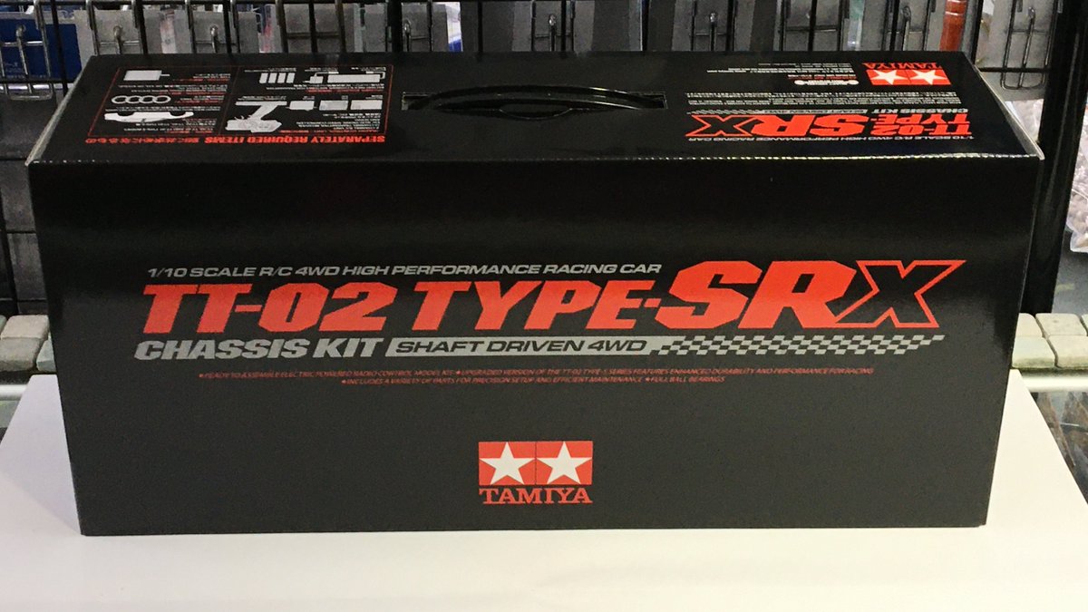 ドリームホビー苫小牧本店 on Twitter: "タミヤ・ラジコン新製品「1/10RC TT-02 TYPE-SRX シャーシキット」、「OP.2064 TT-02 TYPE-SRX ...