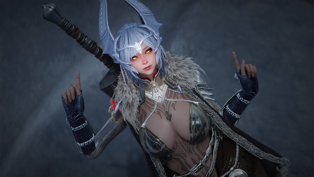 ILNGary on Twitter: "#SkyrimSE #Skyrim #SkyrimMods #nsfwtw #screenshot #dragonlady #beauty #スカイ ...