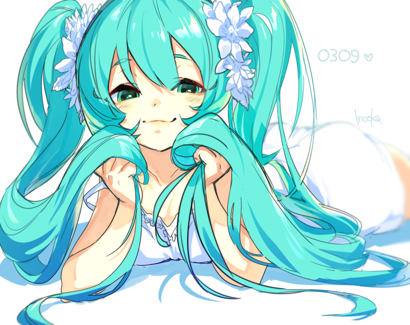 ミクの日 」|Inookaのイラスト