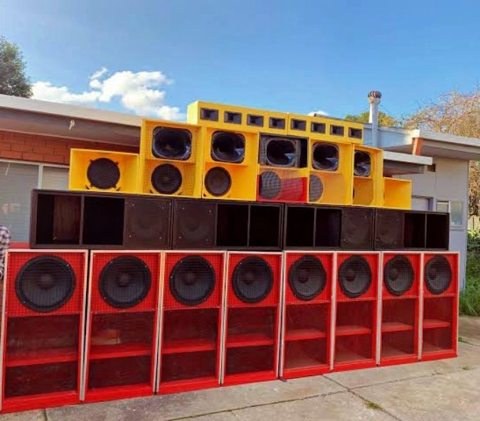 Reggae Sound System Speakers