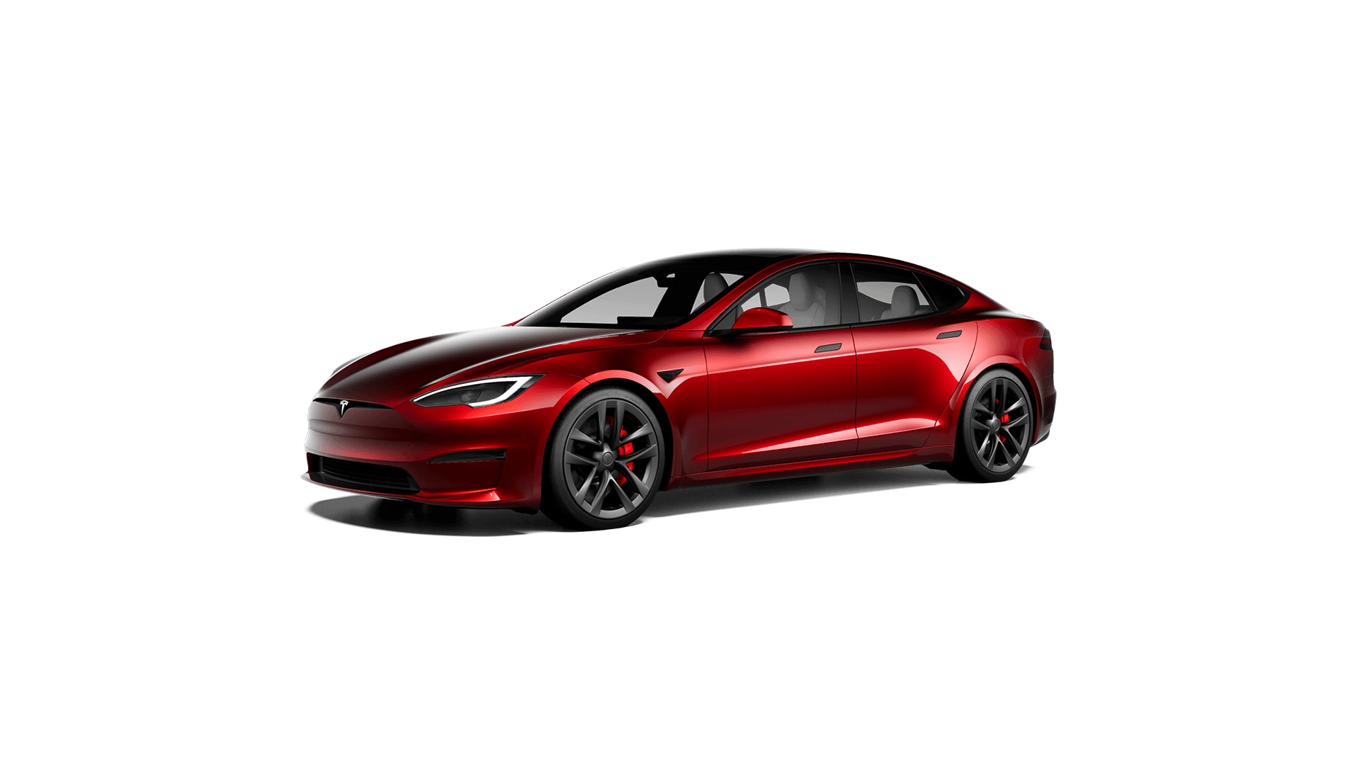 Tesla Model S Red Wallpaper