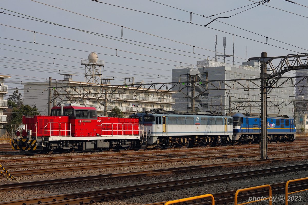 ㋵ on Twitter: "2023/3/9 単8582 EF210 326/EF65 2076/HD300 8"