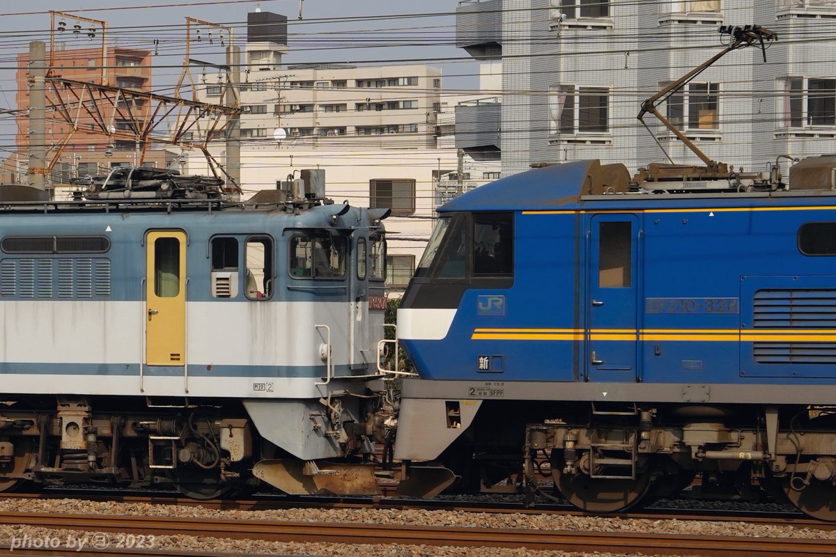 ㋵ on Twitter: "2023/3/9 単8582 EF210 326/EF65 2076/HD300 8"