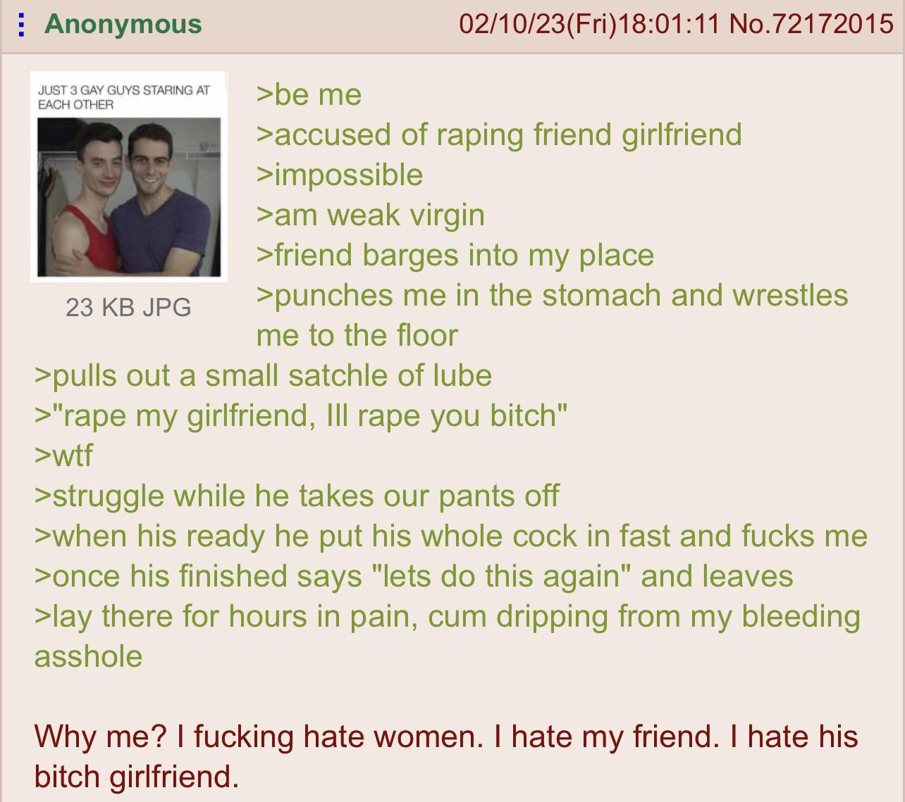 4CHAN GREENTEXTS on Twitter: "Anon is accused https://t.co/0s89mhbfyg" / Twitter