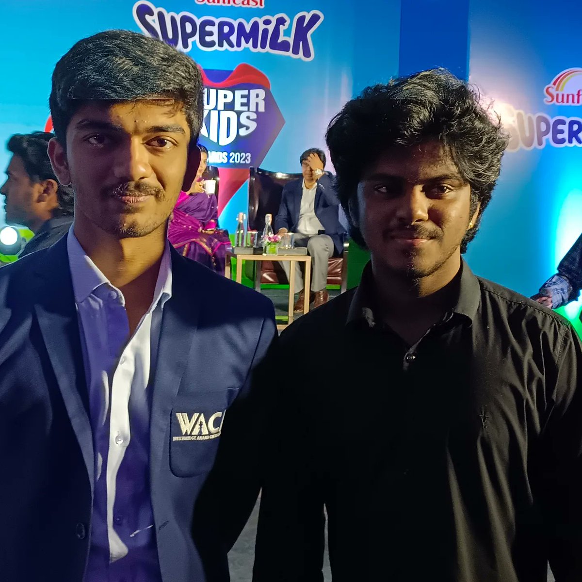 Gukesh D on Twitter: "Today at ITC Sunfeast supermilk Superkids awards ...