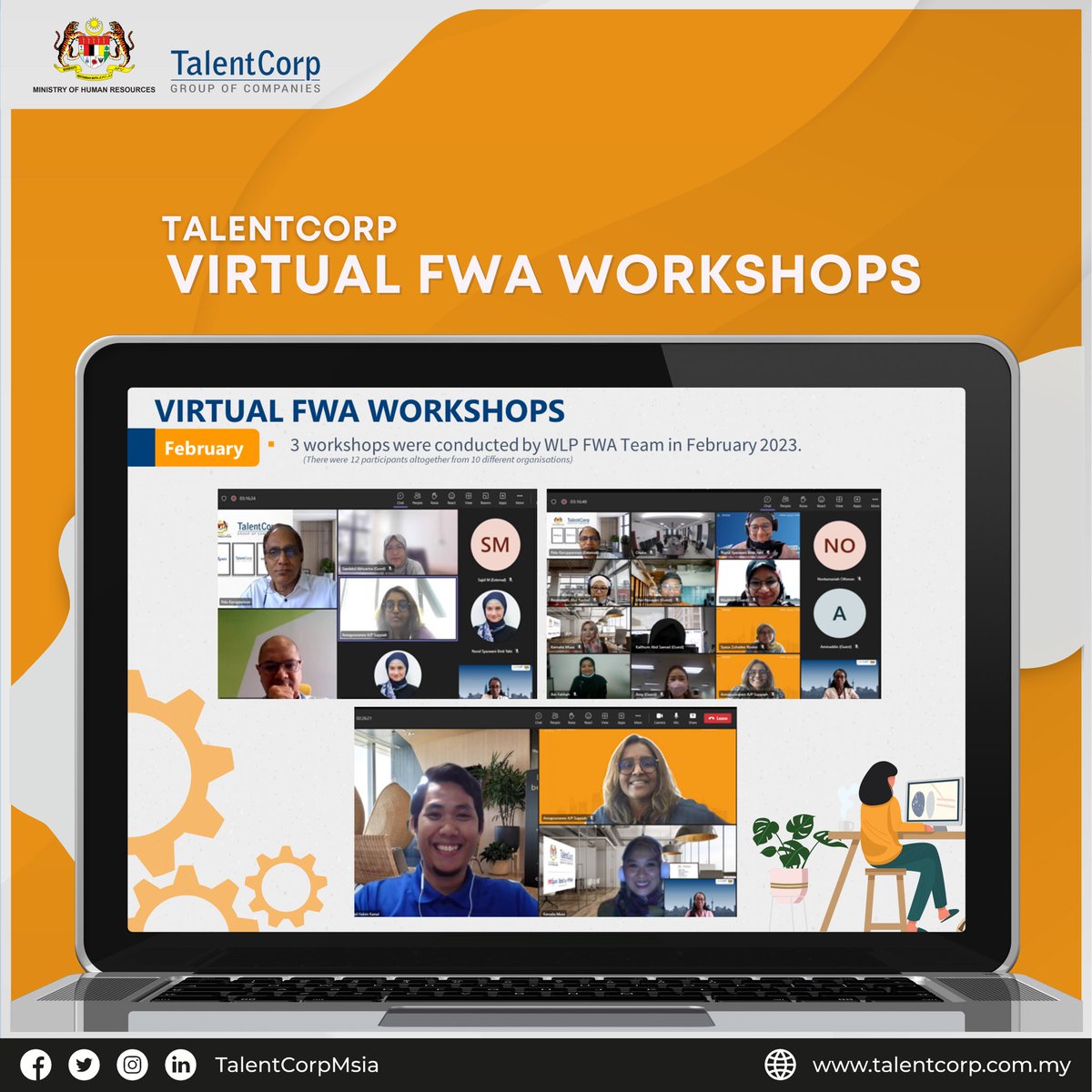 TalentCorp Malaysia on Twitter: "Wohooo! #TalentCorp’s Flexible Work Arrangements (FWA) team has ...