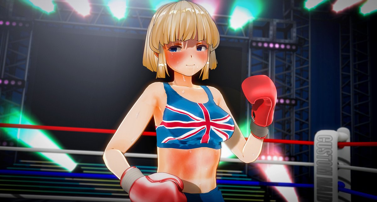 ろばなご・術 on Twitter: "Chris was knocked out by Nadia. She is completely unconscious... 🥊💥"