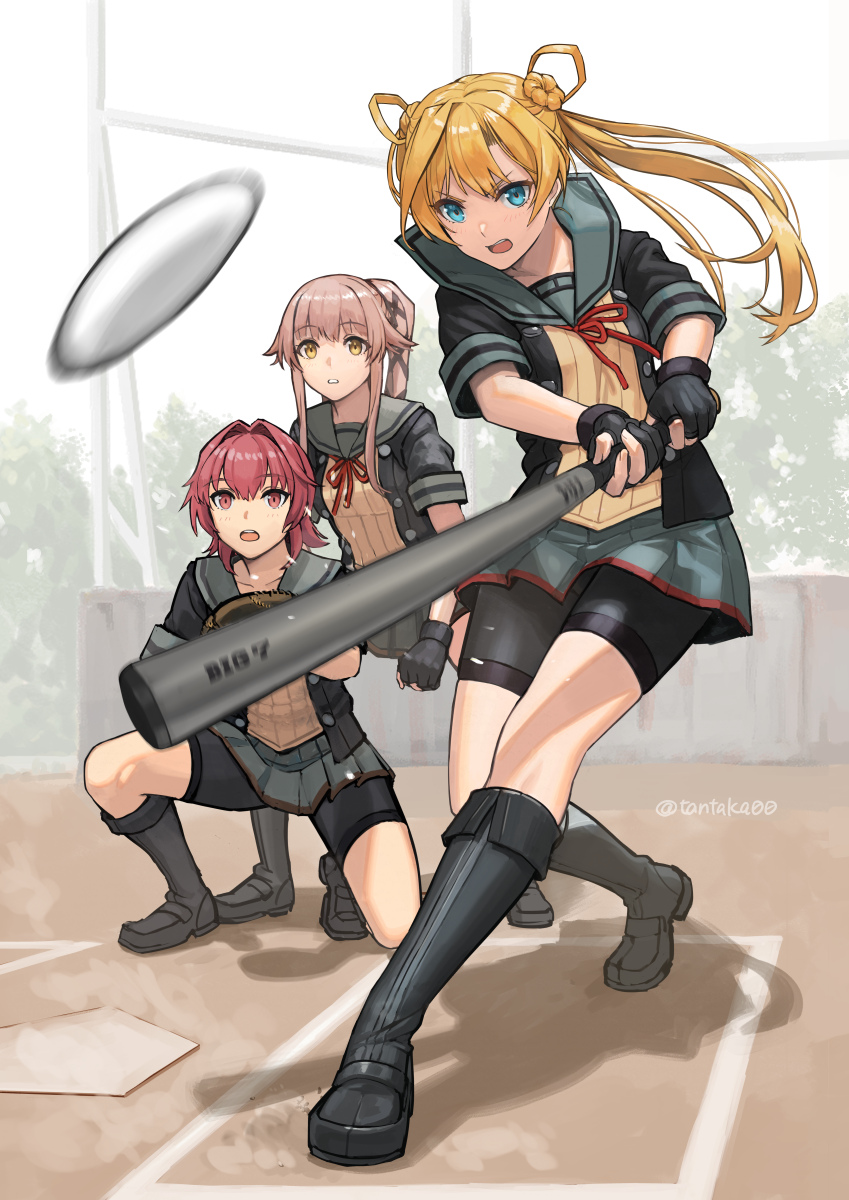 艦これ速報 艦隊これくしょんまとめ 【艦これ】打席に立つ阿武隈 他なごみネタ