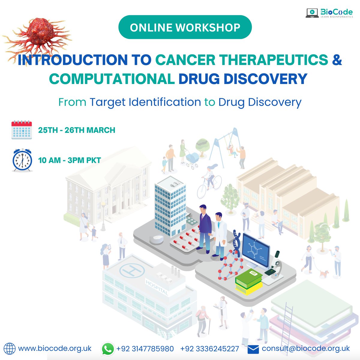 BioCode on Twitter: "BioCode is offering a hands-on workshop that provides a detailed overview ...