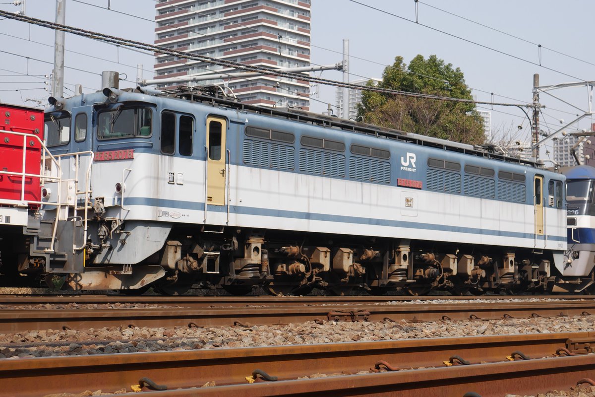 N on Twitter: "3/9 単8582出区〜 単8582 (隅田川~新鶴見) EF210-326[新]+EF65 2076[新](ﾑﾄﾞ)+HD300-8[新](ﾑﾄﾞ) ※鶴臨 ...