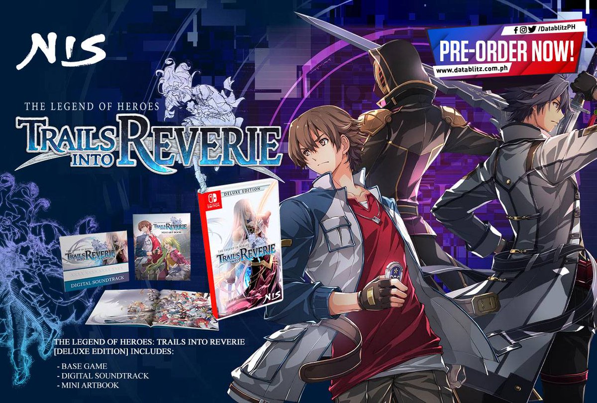 DataBlitz on Twitter: "WHERE ONE TRAIL ENDS... Pre-orders for The Legends of Heroes: Trails Into ...