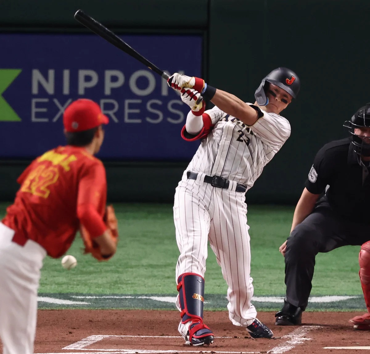 あやの on Twitter: "RT @YOL_sports: ヌートバー の初打席・初球センター前ヒットを見逃した方へ。憧れのJAPANのユニホームを着て、侍が暴れています。 #ヌートバー ...