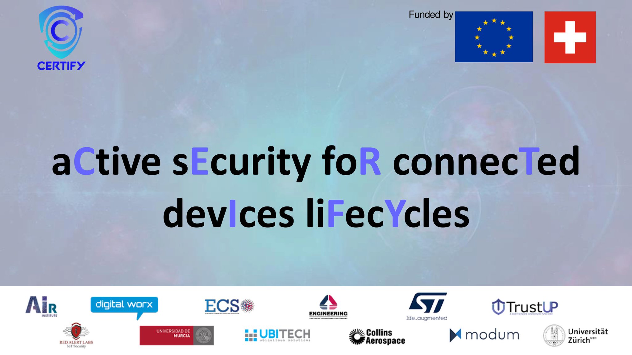 CERTIFY Project on Twitter: "Modules and technologies developed in @certify_project will be ...