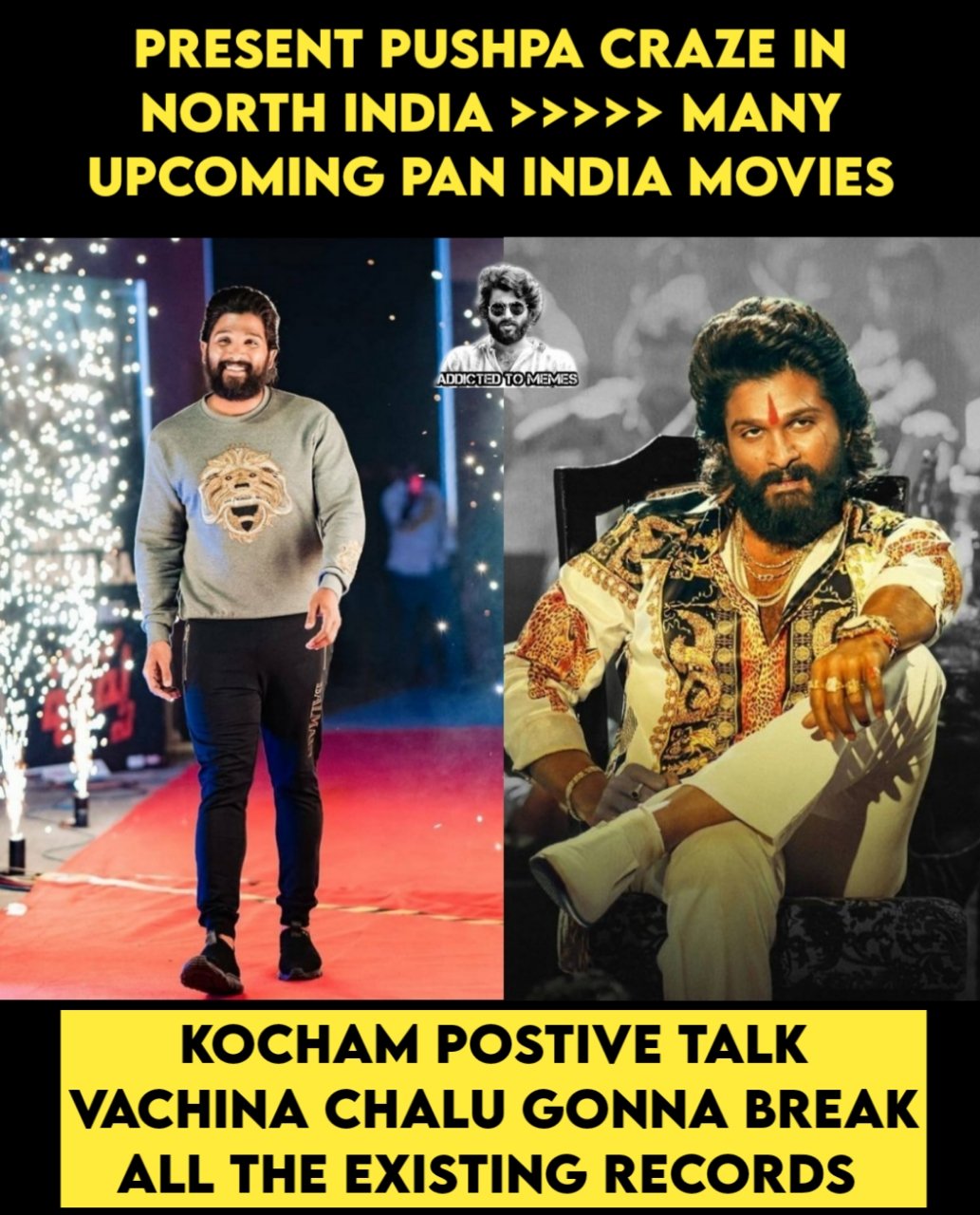 Allu Arjun Memes Allu Arjun Memes ™ | Pushpa RAAj Rampage At The Box