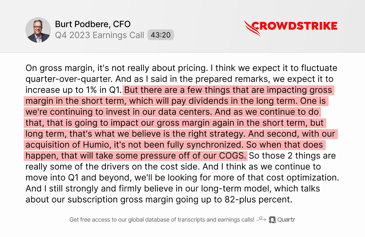 Cybersecurity is one of the fastest growing software categories, and ...