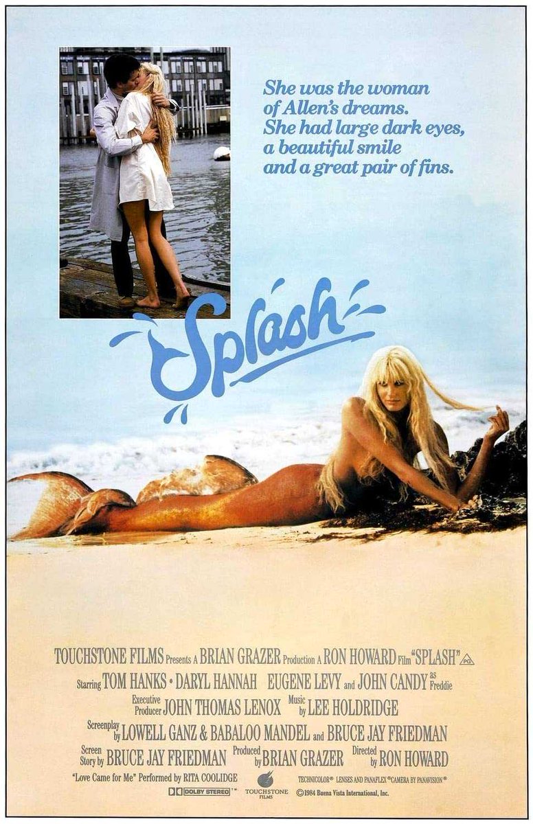 LandOfThe80s on Twitter: "On this date in 1984 “Splash” starring @TomHanks, Daryl Hannah, Eugene ...