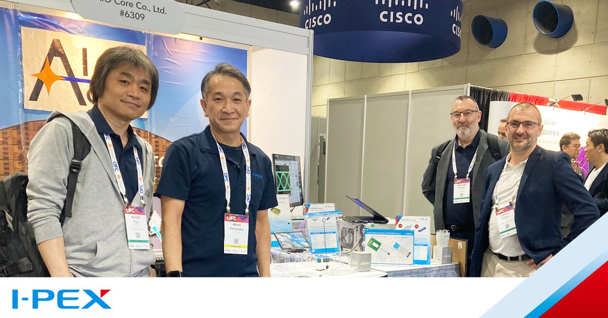 I-PEX on Twitter: "Today is the last day to visit I-PEX at OFC in the AIO Core booth, #6309 ...