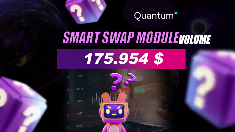 QuantumX Network on Twitter: "@QuantumXnetwork's #Smart #Swap Volume until today exceeds 175k ...