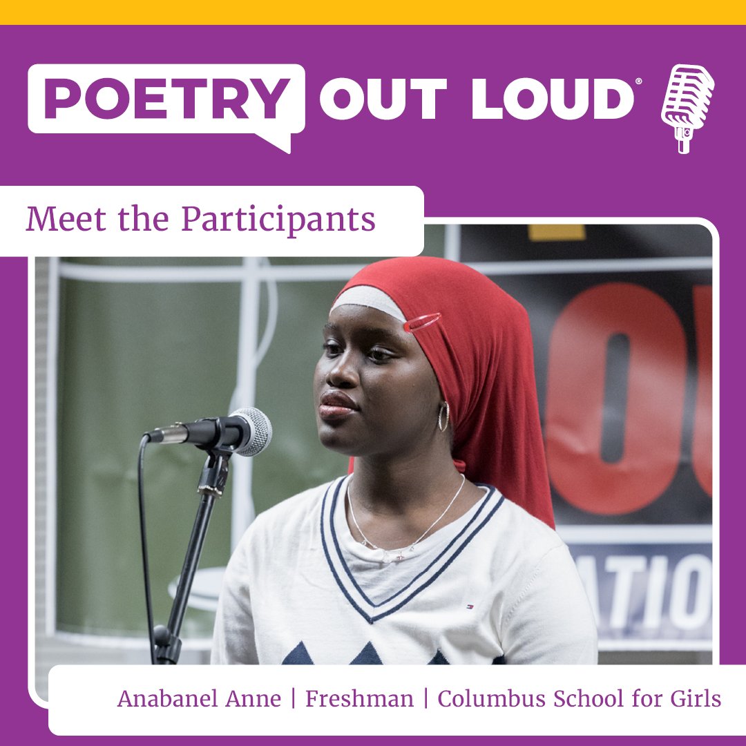 Ohio Arts Council on Twitter: "POETRY OUT LOUD: Meet the nine Ohio high ...