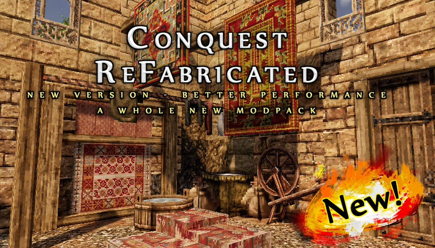 Conquest Reforged ArdaCraft's Modpack, Resource Pack And Shaders