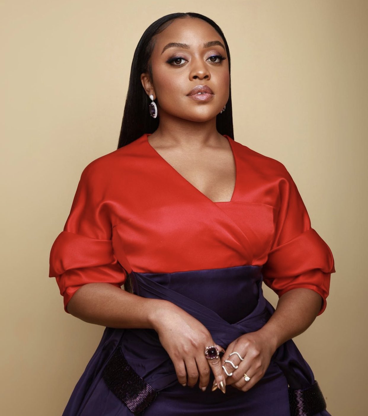 MEFeater Magazine on Twitter: "Quinta looks gorgeous in @Fendi for the Time Women of the Year ...